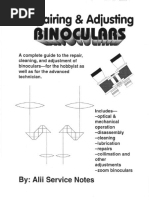 Binocular Disassembly1 | PDF | Screw | Glasses