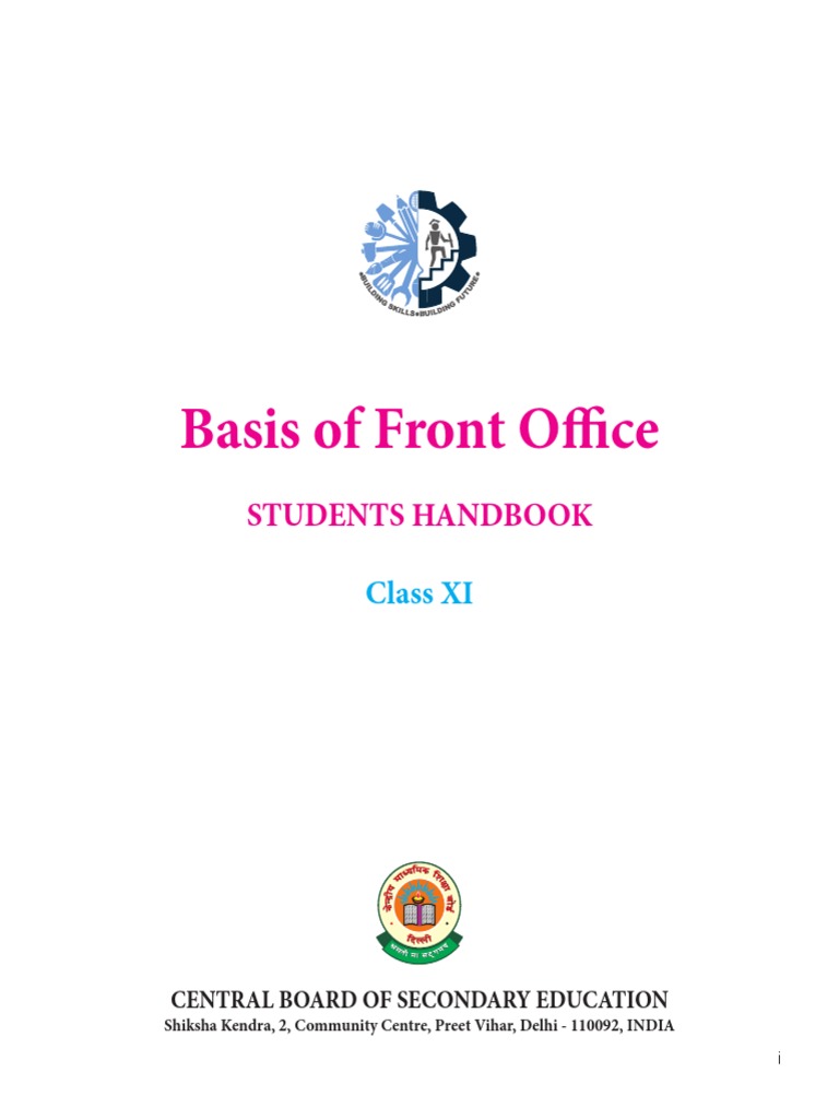 Basis Front Office Student Mannuals | PDF | Hotel | Human Resources