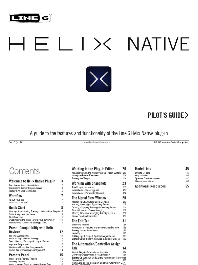 Helix Native Pilot's Guide - English | PDF | User (Computing) | Windows 10