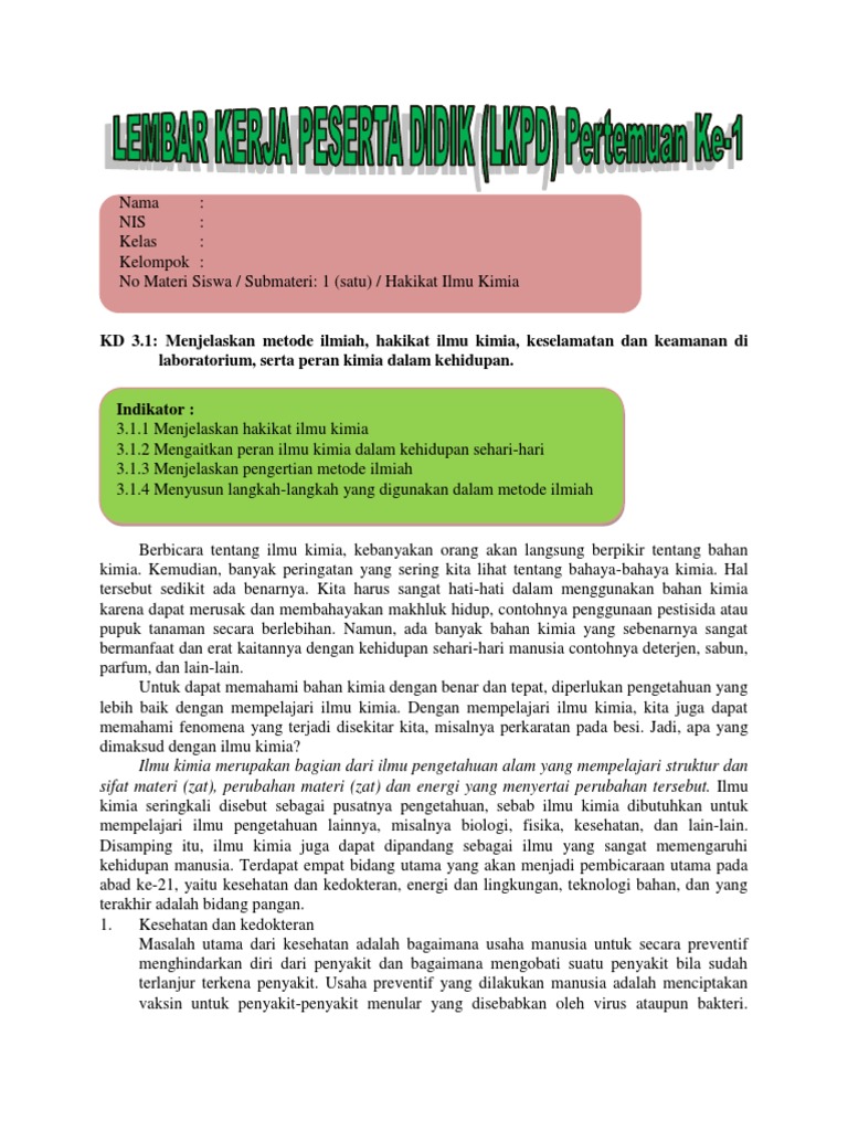 LKPD Besok Maju Yu Jangan Lale | PDF | Kesehatan Holistik