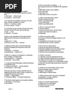 Pretest in Grade 9 Science | PDF | Chemical Bond | Electric Power ...