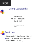 Introduction To LogicWorks | PDF | Window (Computing) | Electronic Circuits