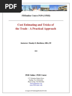 Estimating Formats Csi Masterformat | PDF | Specification (Technical ...