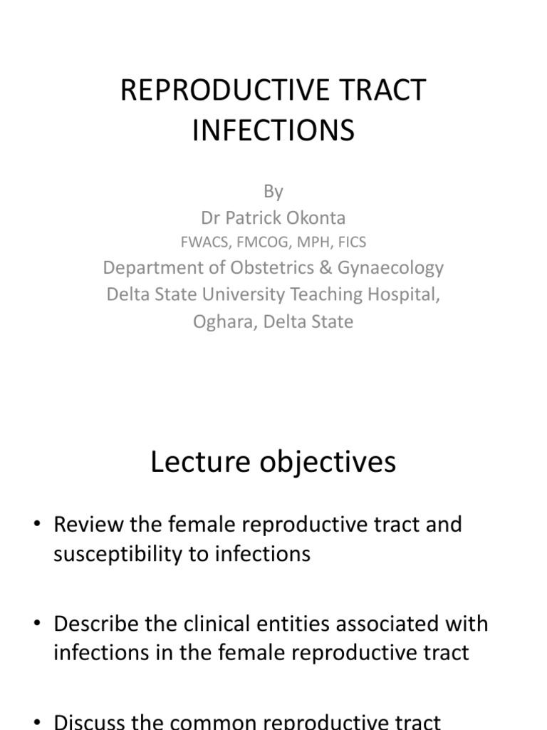 Overview of Reproductive Tract Infections | PDF | Candidiasis | Herpes ...