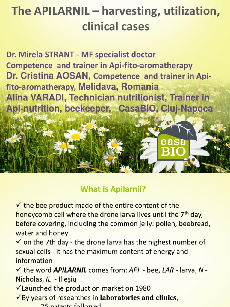 Apilarnil-Recoltare, Utilizare, Cazuri Clinice | PDF | Beekeeping ...