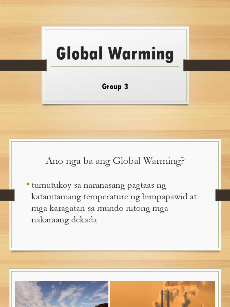 Global Warming | PDF