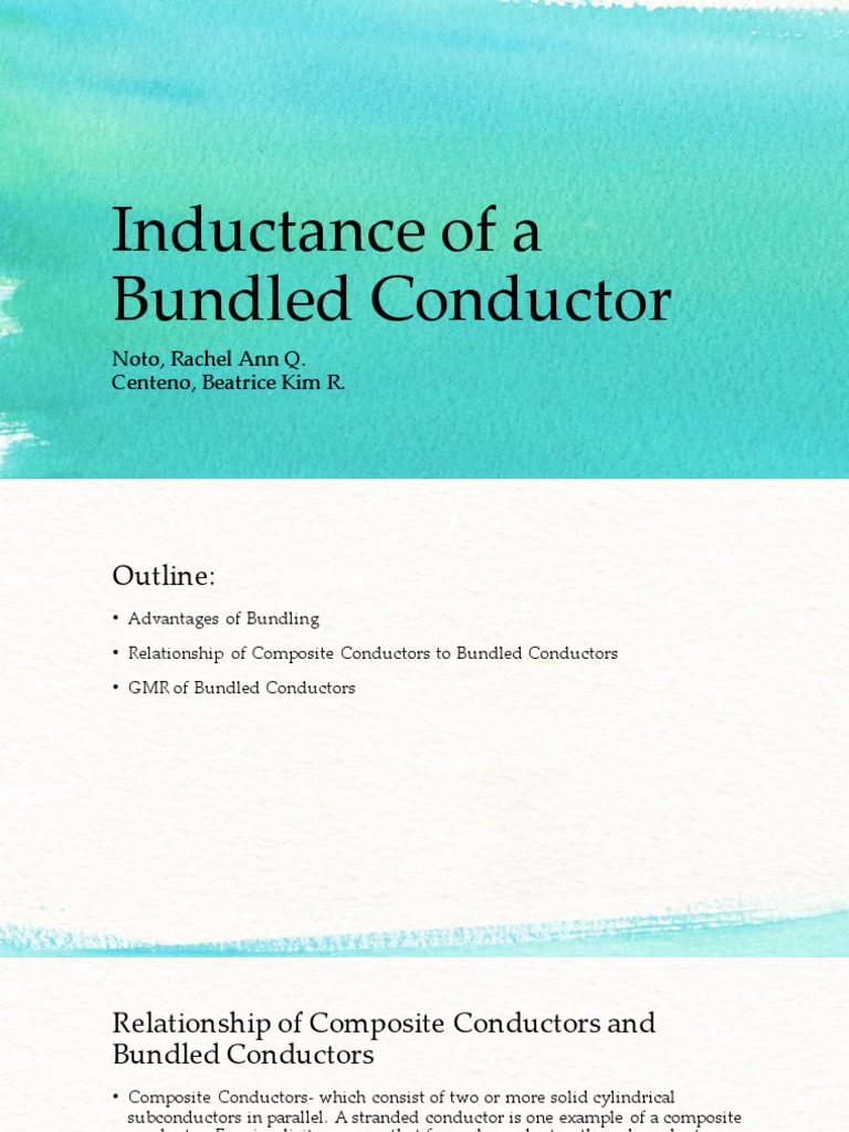 Report 5 - Inductance-of-a-Bundled-Conductor | PDF | Inductance ...