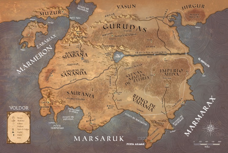 Resurgirdeldragon Mapa Voldor PDF | PDF