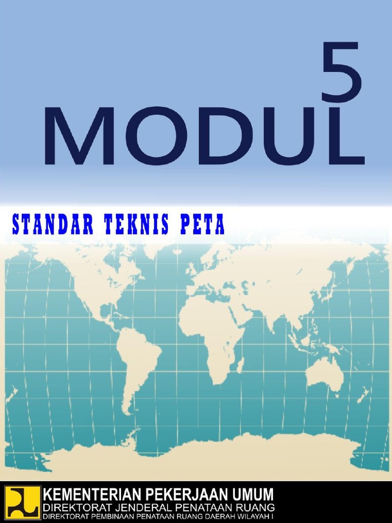 Modul 5 Standar Peta RDTR | PDF