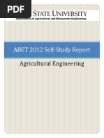 BSABE Program | PDF | Engineering | University And College Admission