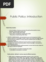 Understanding Public Policy by Thomas Dye PDF | PDF
