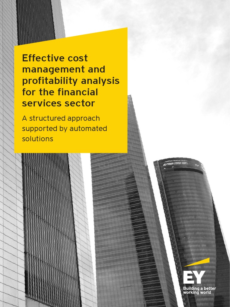 EY Effective Cost Analysis For The Financial Services Sector | PDF ...