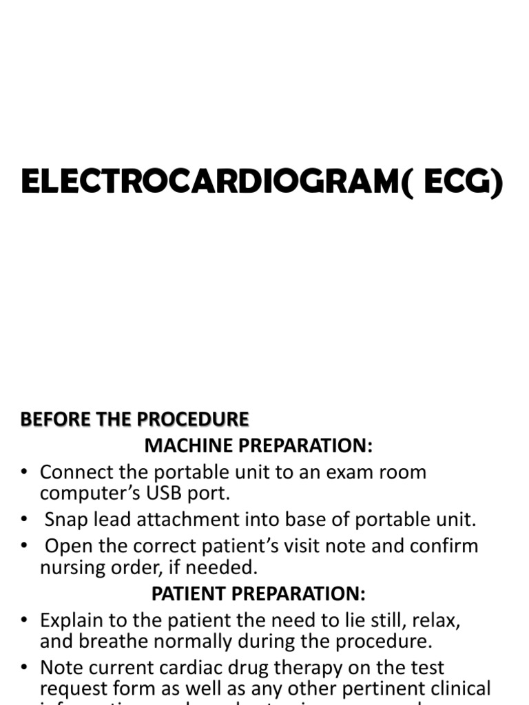 Electrocardiogram and Ultrasound | PDF | Electrocardiography | Medicine
