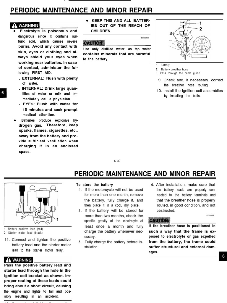 Vmax Owner Period Maint4 | Download Free PDF | Brake | Fuse (Electrical)