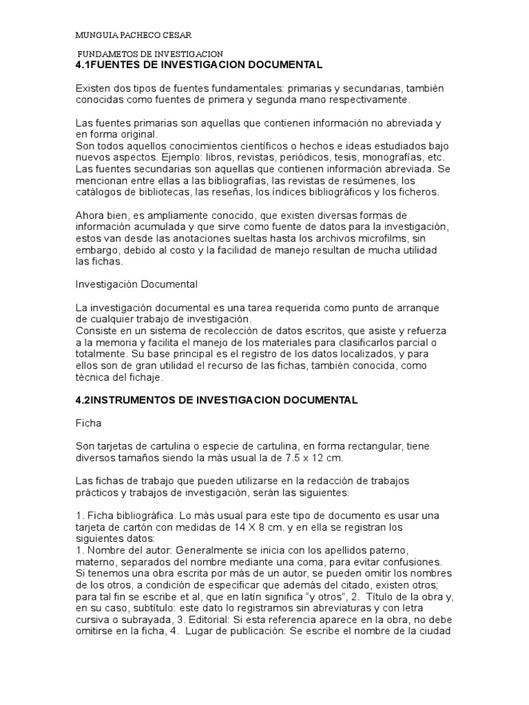 Proceso de Elaboracion de Una Investigacion Documental | PDF | Información | Red mundial