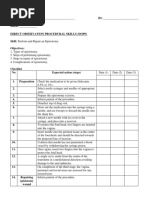 IV Cannulation Checklist | PDF | Intravenous Therapy | Vein