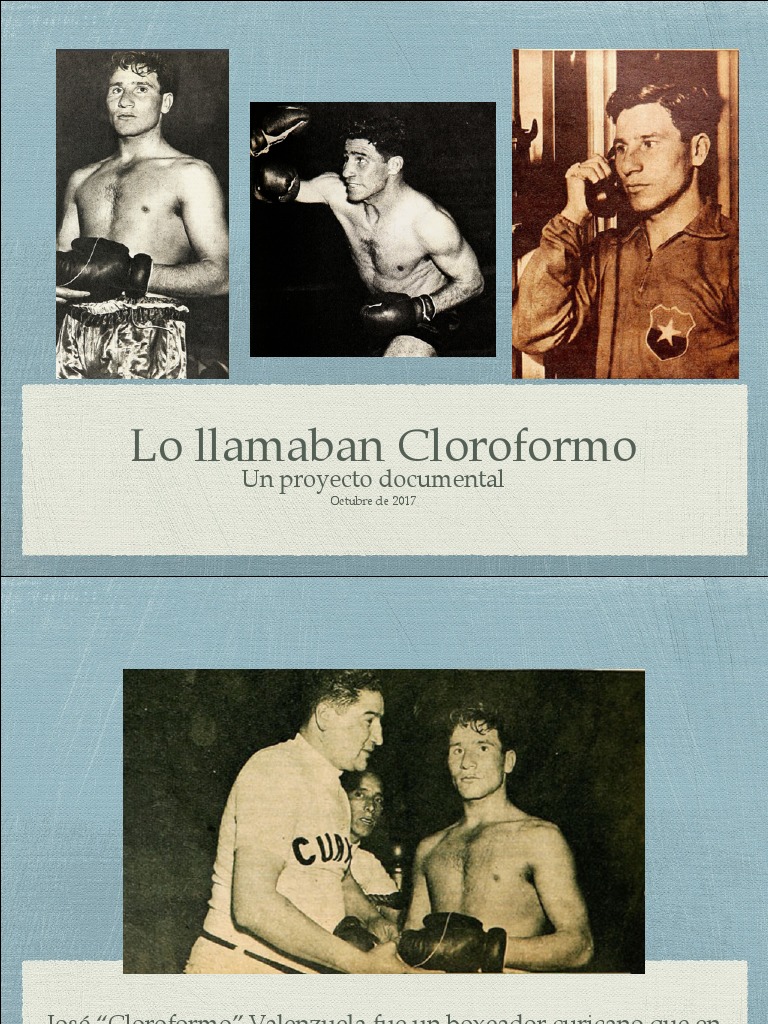 Cloroformo: Ícono del Boxeo Chileno | PDF