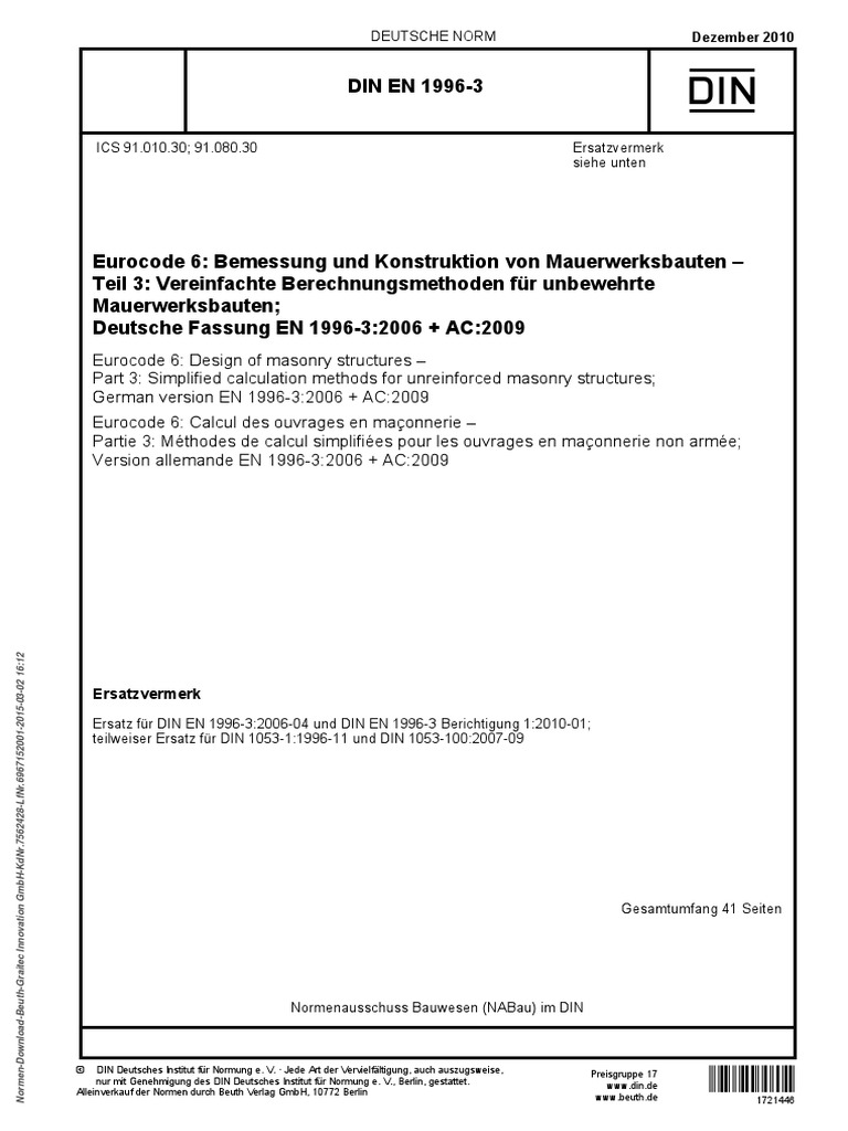 Din en 1996-3 PDF | PDF