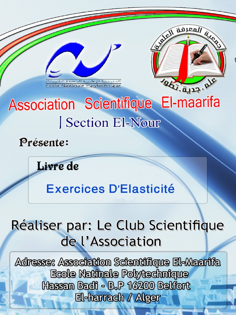 Exercices D Elasticité PDF | PDF