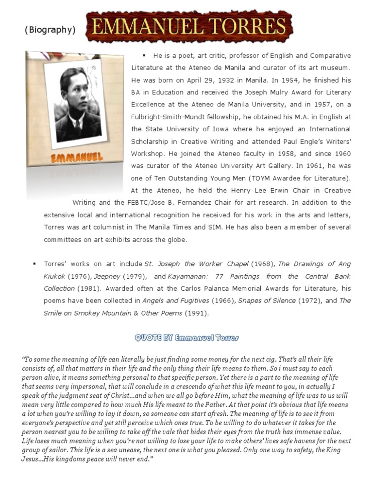 Emmanuel Torres | PDF