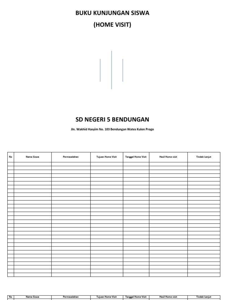 Buku Home Visit | PDF