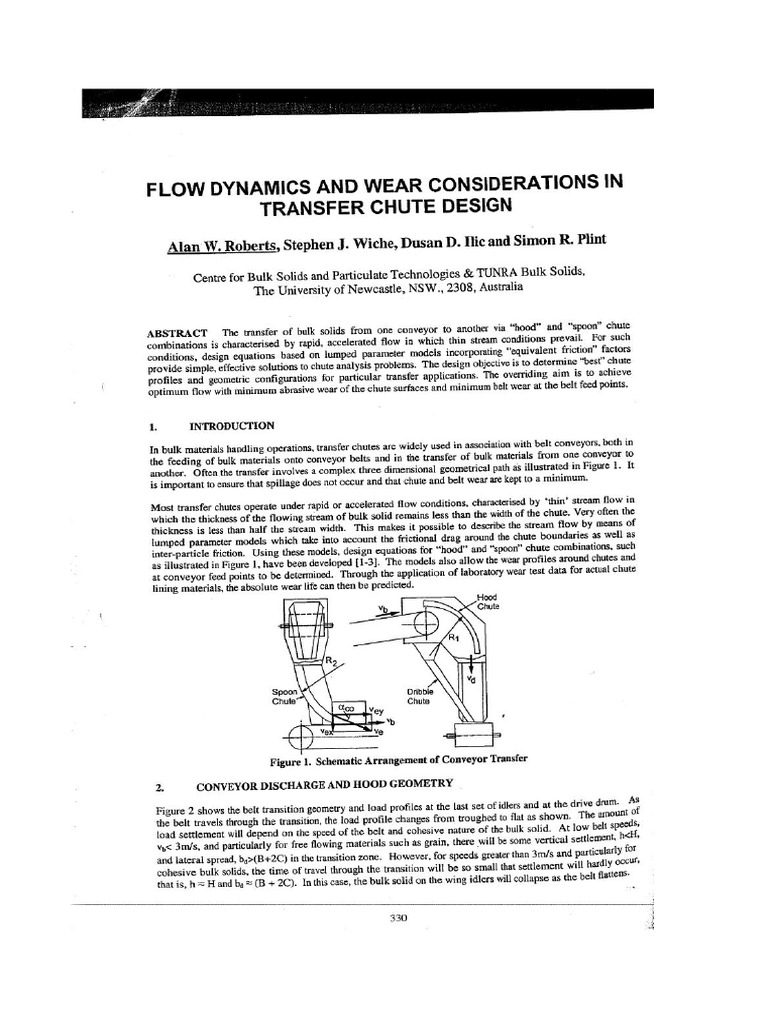 Roberts Transfer Chute Design | PDF