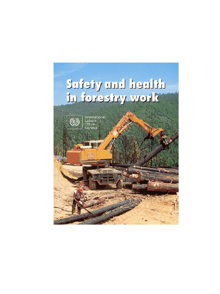 Safety and Health in Forestry Work | PDF | Occupational Safety And ...