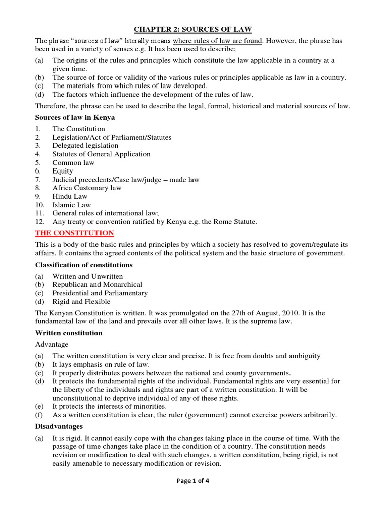 Chapter ABC Analysis | PDF | Sources Of Law | Bill (Law)