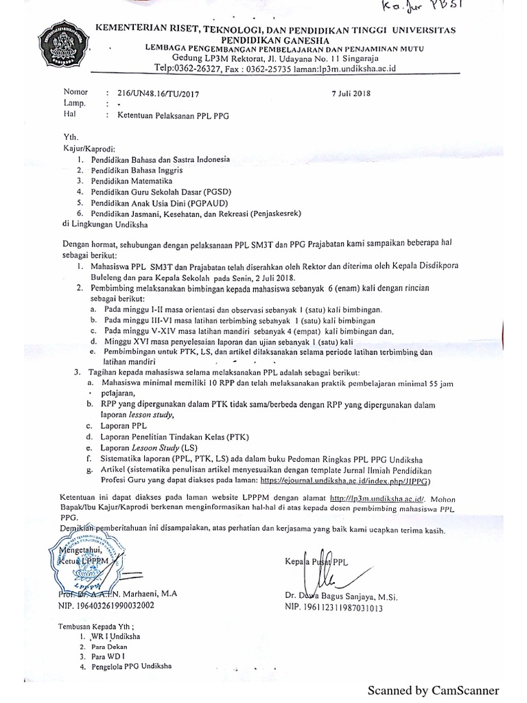 Ketentuan Ppl Ppg Pdf