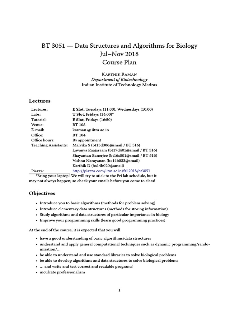 Data Structures And Algorithms Pdf Computer Programming Homework