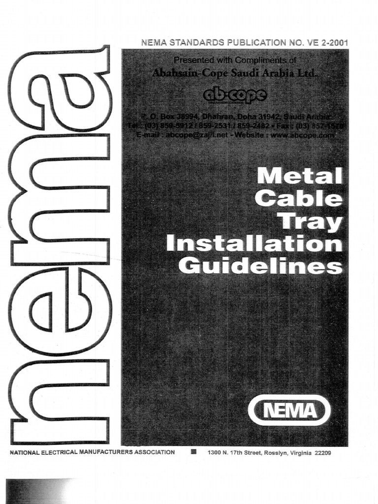 Nema Metal Cable Tray | PDF