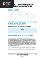 NCCER Module 00105: Construction Drawings | PDF | Drawing | Lesson Plan