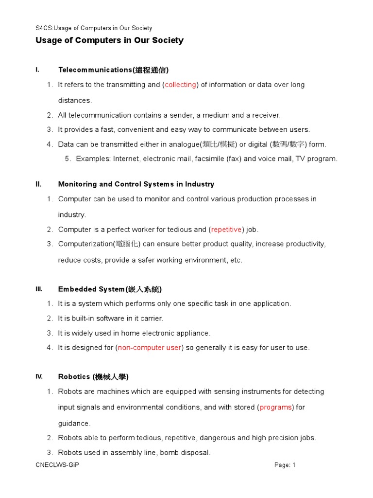 Cs Notes Ch02 | PDF | Fax | Simulation