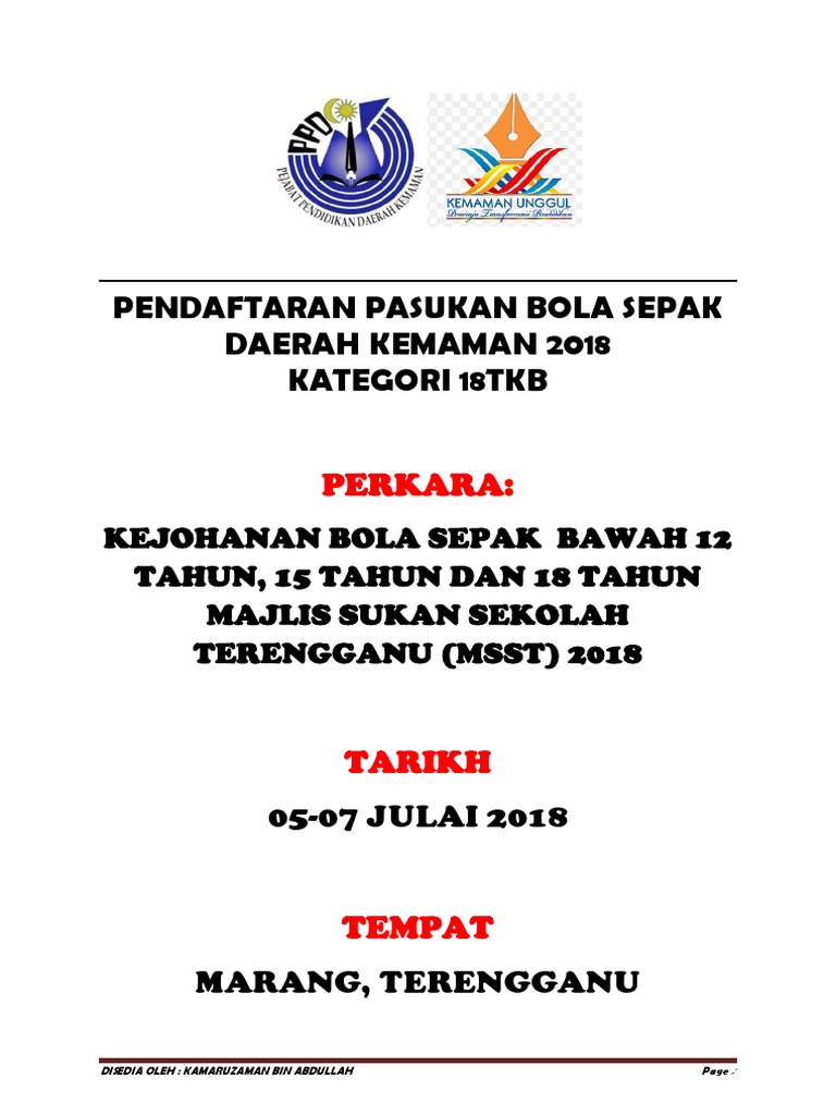 Logo PPD Kemaman | PDF