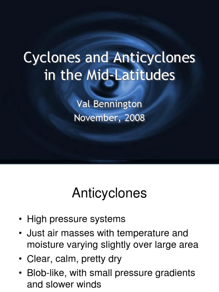 Cyclogenesis Notes | PDF | Cyclone | Troposphere