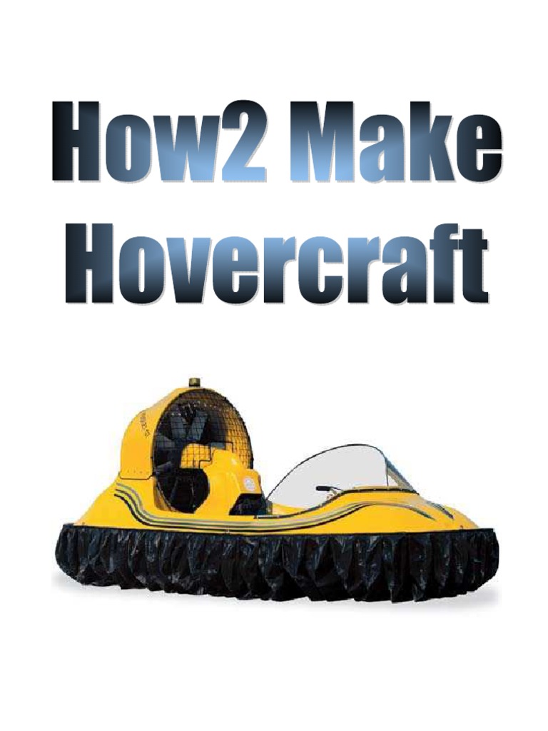 How2 Make Hovercraft | PDF
