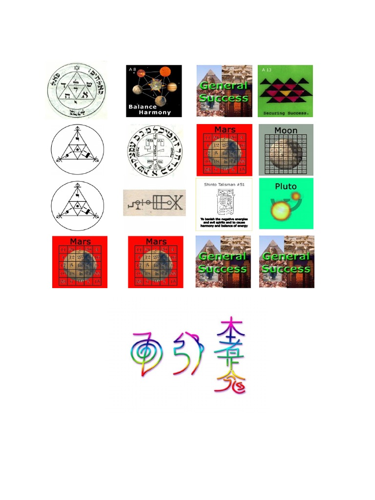 Simbolos Radionicos | PDF