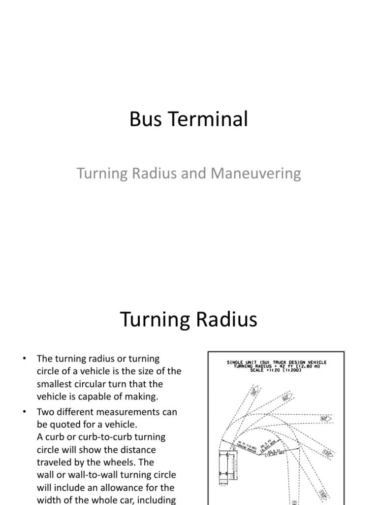 Bus Terminal | PDF