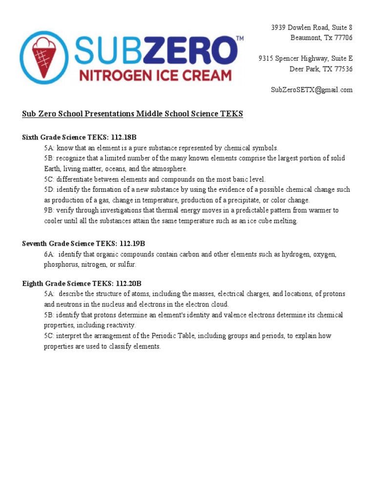 Middle School Teks 2 | PDF