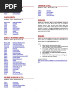 FFXV Comrades Cheat Sheet | PDF | Nature