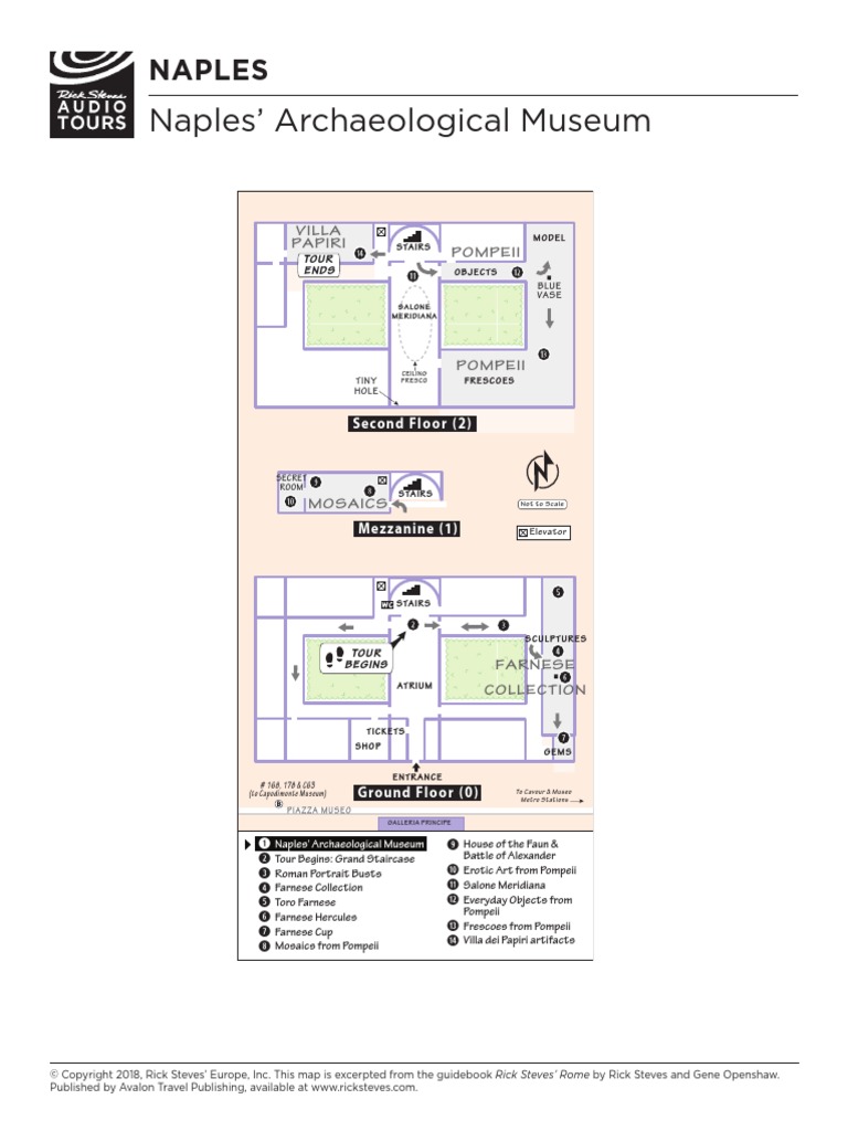 Italy Naples Archaeological Museum Map PDF | PDF | Pompeii | Library ...