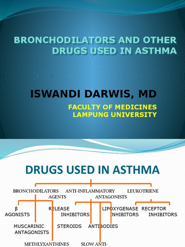 Bronchodilators and Other Drugs Used in Asthma | PDF