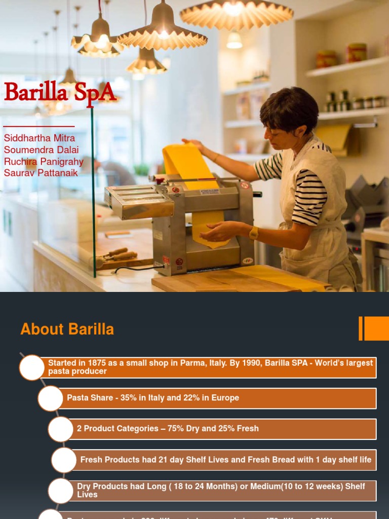 Barilla's Supply Chain Challenges | PDF | Supply Chain | Inventory