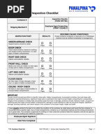 Loading and Unloading Checklist May 2021 | PDF | Personal Protective ...