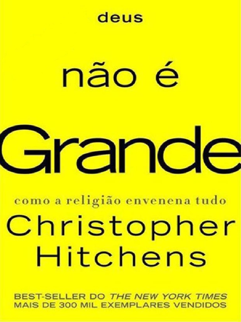 Deus Nao e Grande - Christopher Hitchens PDF | PDF | Bósnia e ...