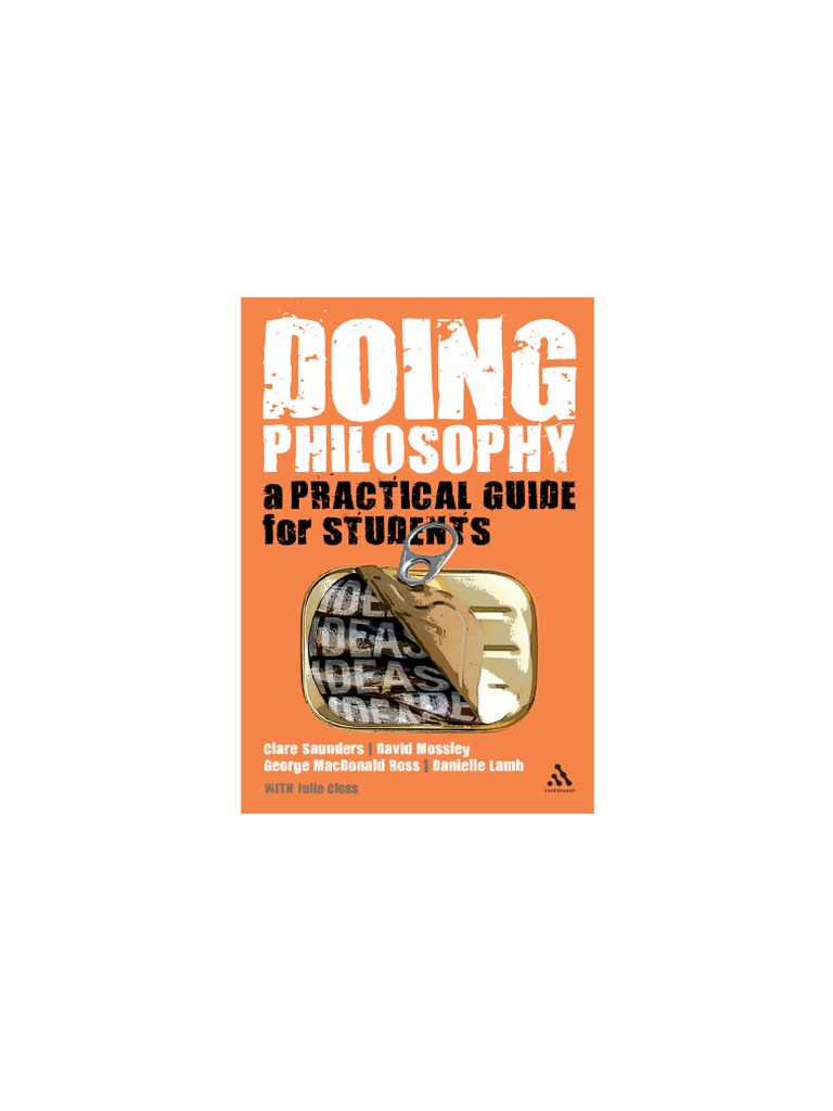 Doing Philosophy - A Practical Guide For Students | PDF | Epistemology ...