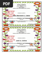 Certificate For SSG Officers | PDF