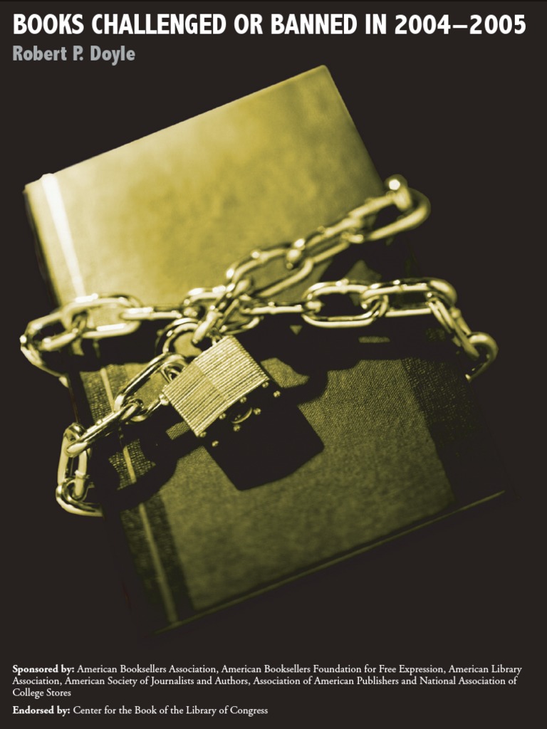 Restriction Of Free Thought A Summary And Analysis Of Books Challenged Or Banned In 20042005