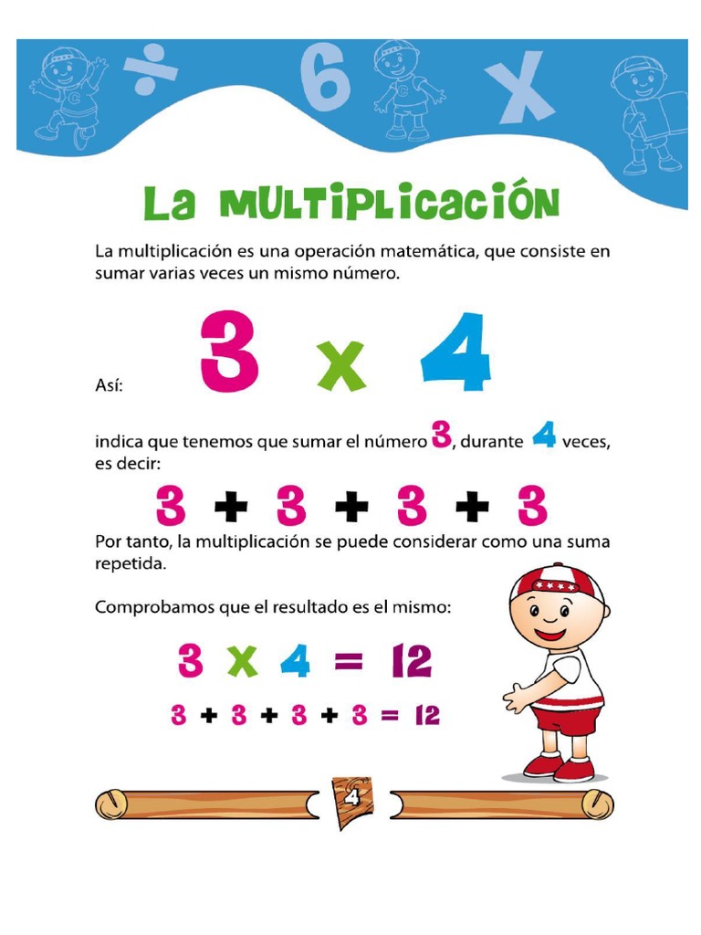 Libro de Multiplicacion | PDF