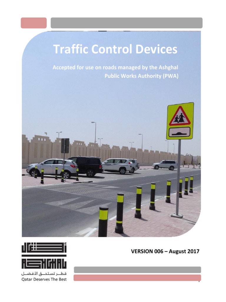 List of Accepted Traffic Control Devices Version 006 - August 2017 ...